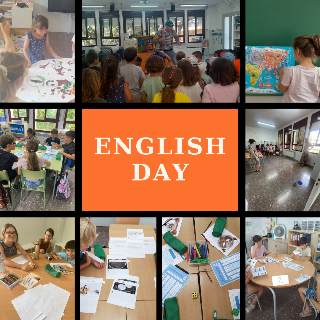 ENGLISH DAY!!! | Escola Pau Casals