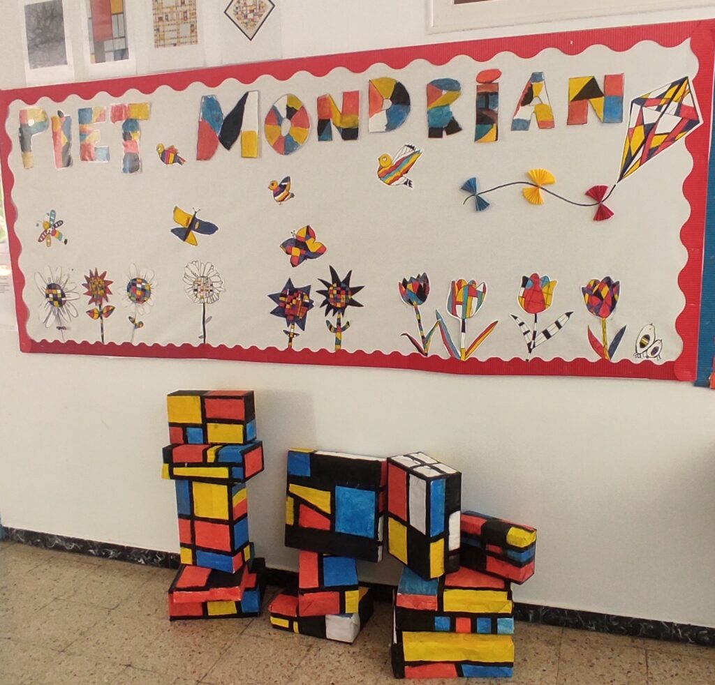 Piet Mondrian a 3r | Escola Joan Solans