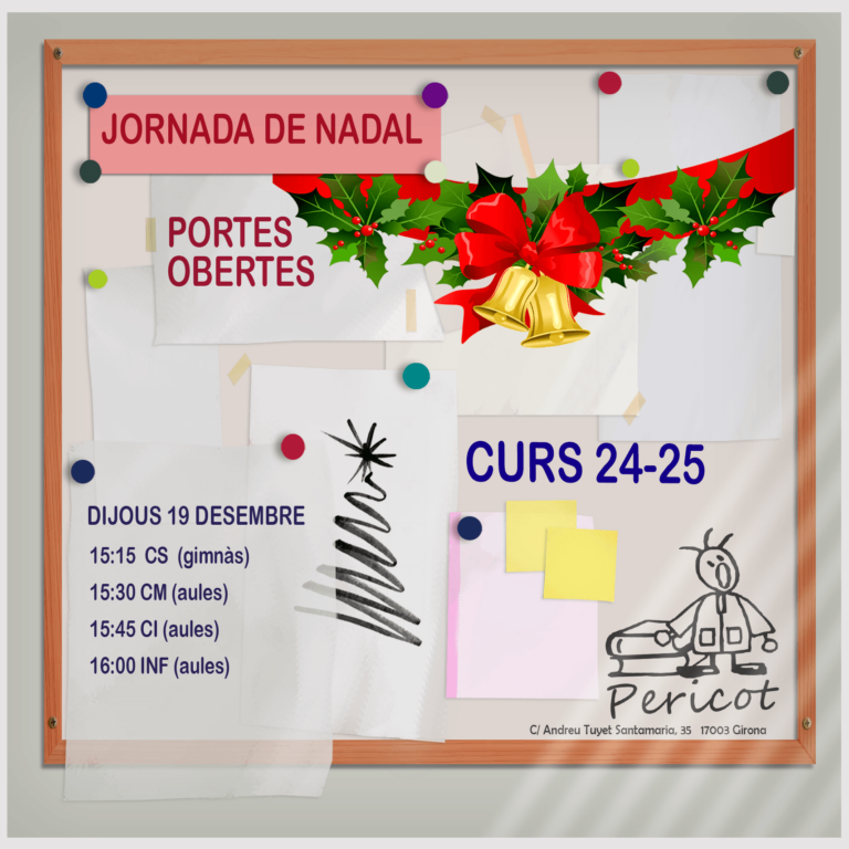 Escola Pericot | #Coneix _Crea _Creix