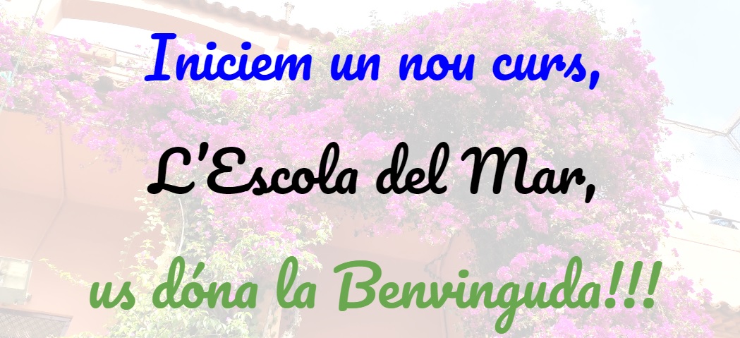 Nou curs 2023-2024 – Escola del Mar