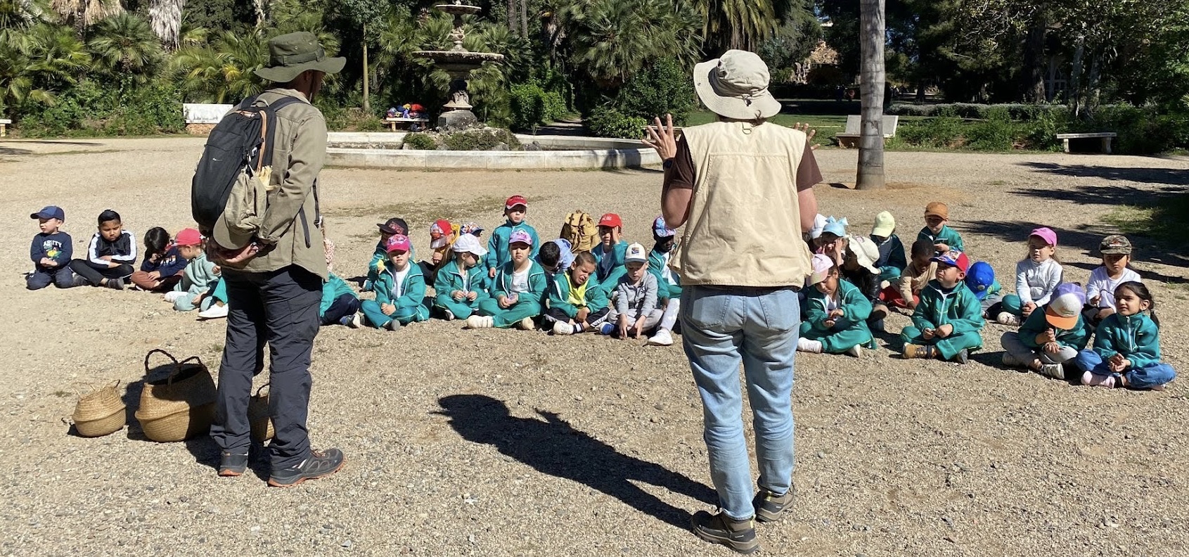 I4 va al Parc Samà | Escola Santa Maria del Mar