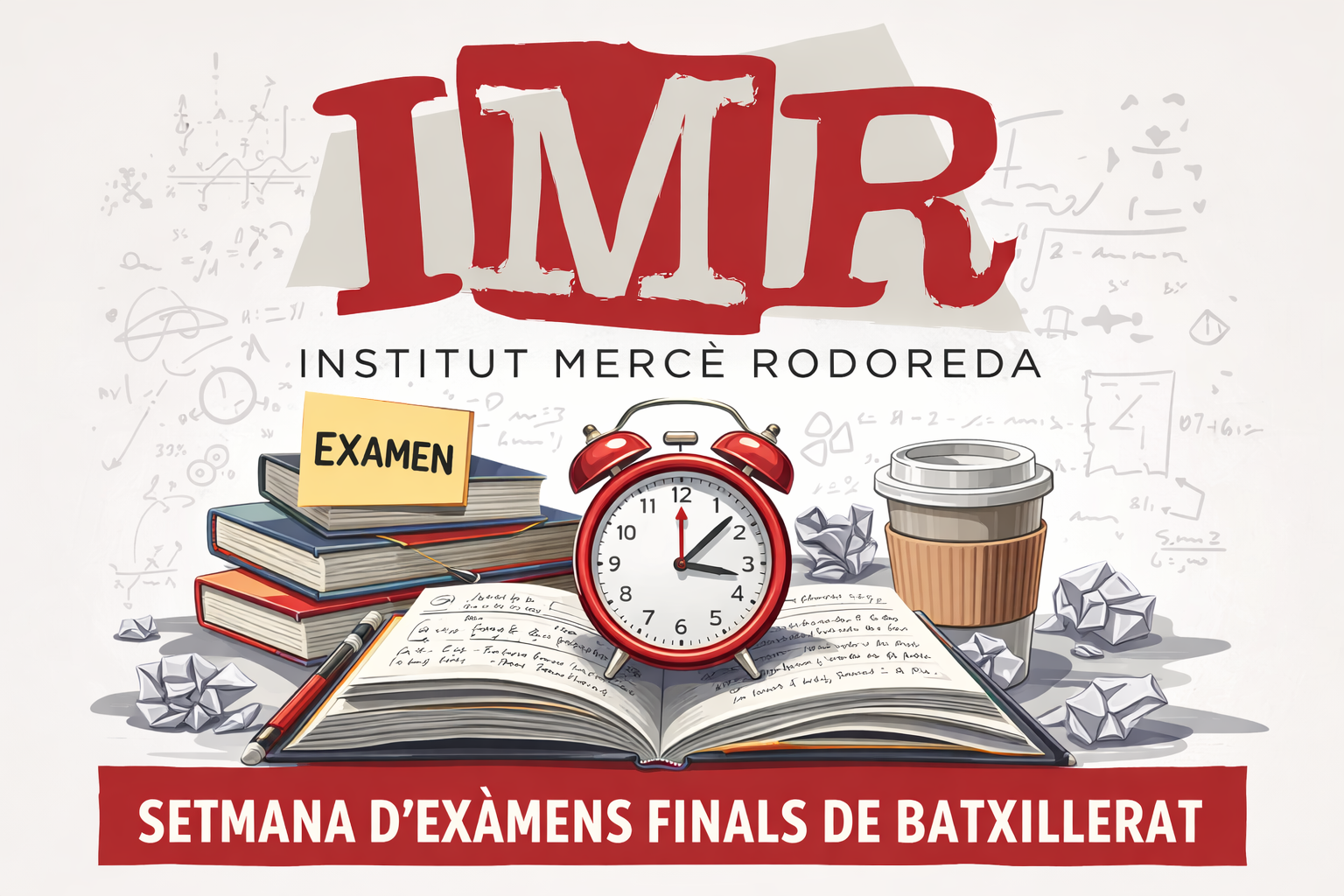 Exàmens de febrer de 2n de Batxillerat – Institut Mercè Rodoreda